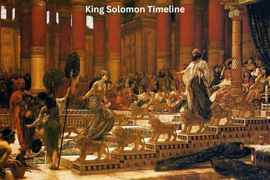 King Solomon Timeline - Have Fun With History
