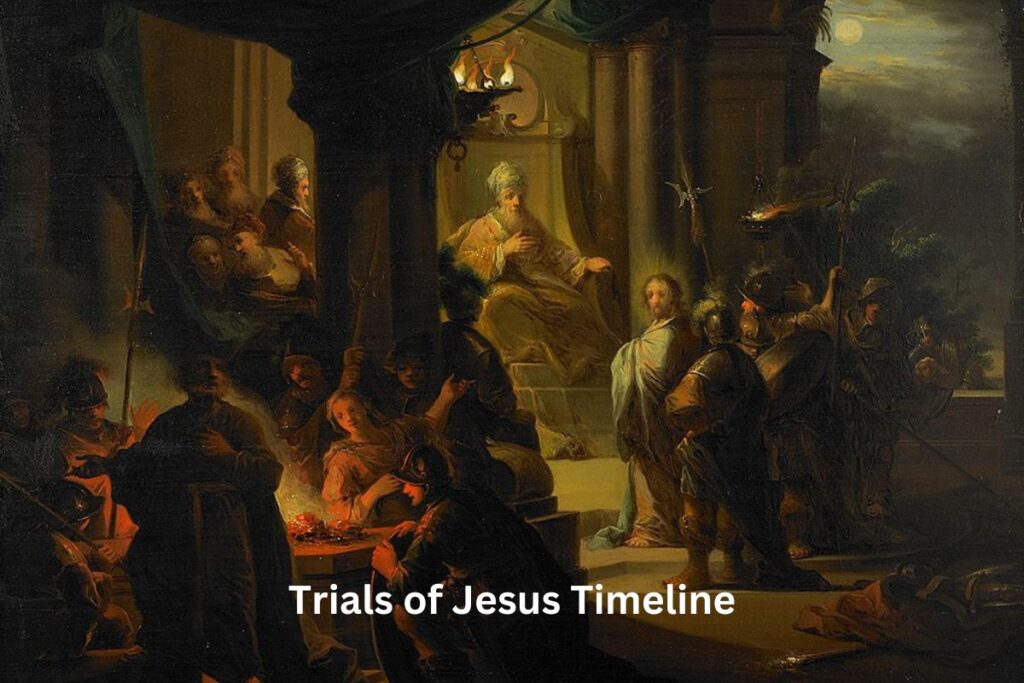 Trials of Jesus Timeline - Have Fun With History