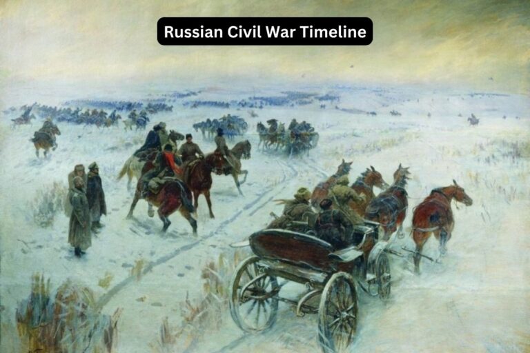 Russian Civil War Timeline - Have Fun With History